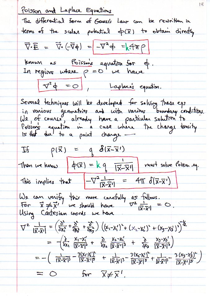 Electrodynamics I, KSU Physics