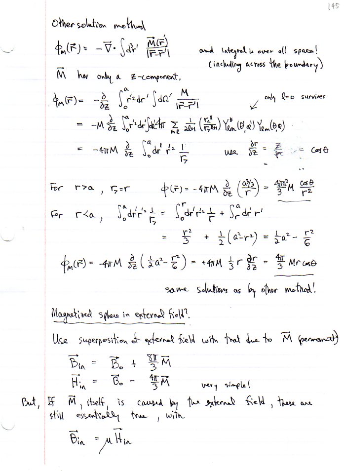 Electrodynamics I, KSU Physics