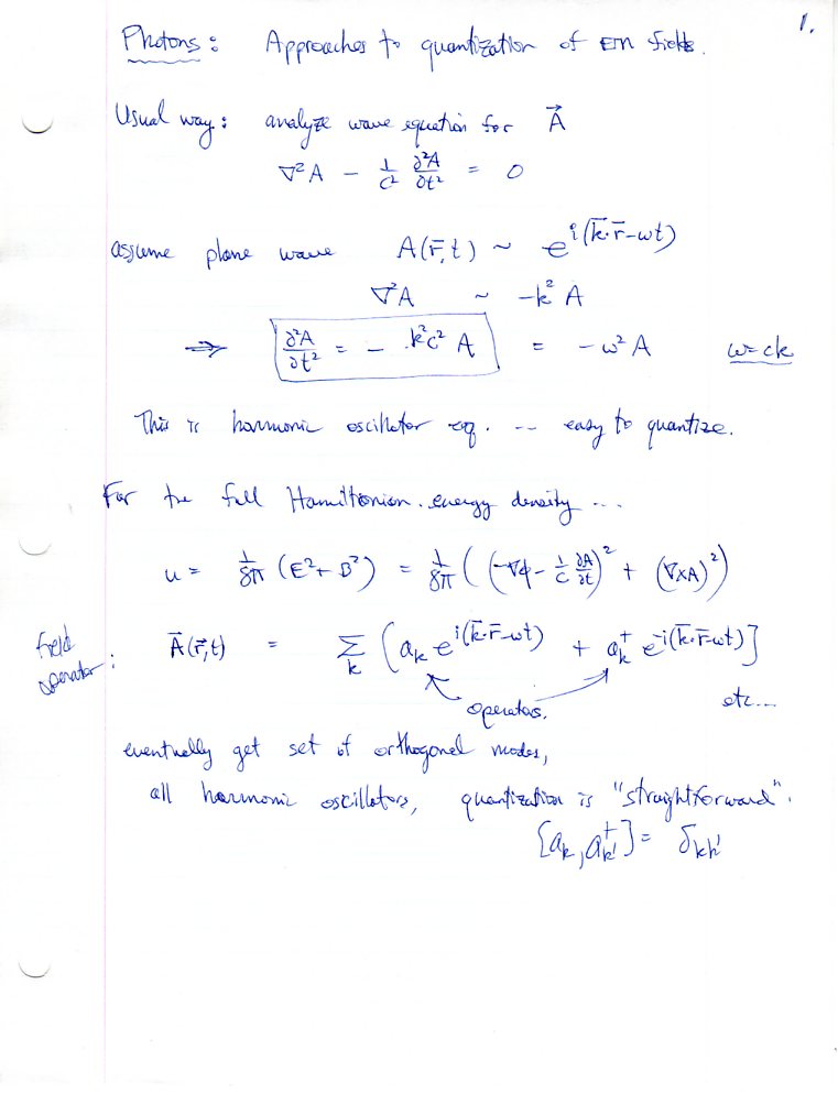 Electrodynamics I, KSU Physics