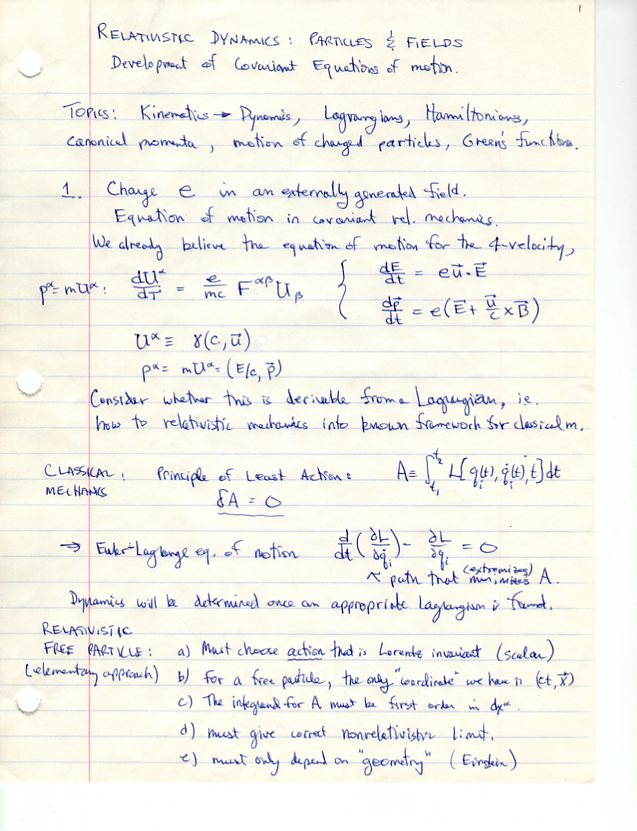 Electrodynamics II, KSU Physics