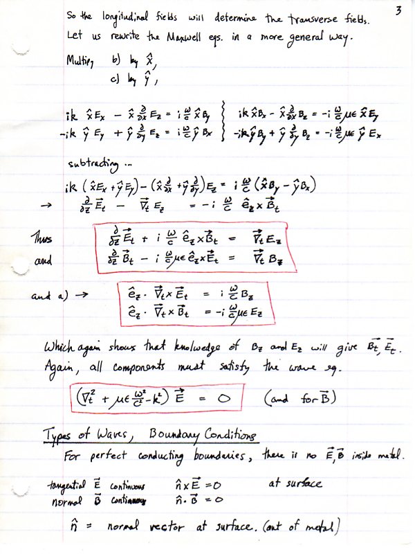 Electrodynamics II, KSU Physics