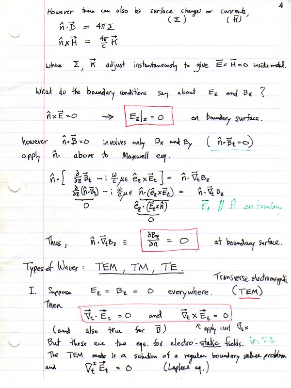 Electrodynamics II, KSU Physics