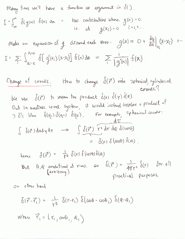 Mathematical Methods for Physicists, KSU Physics