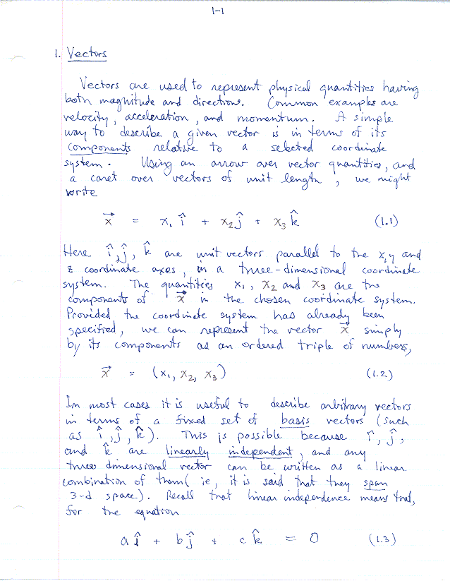 Mathematical Methods for Physicists, KSU Physics
