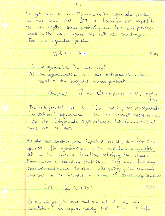 Mathematical Methods for Physicists, KSU Physics