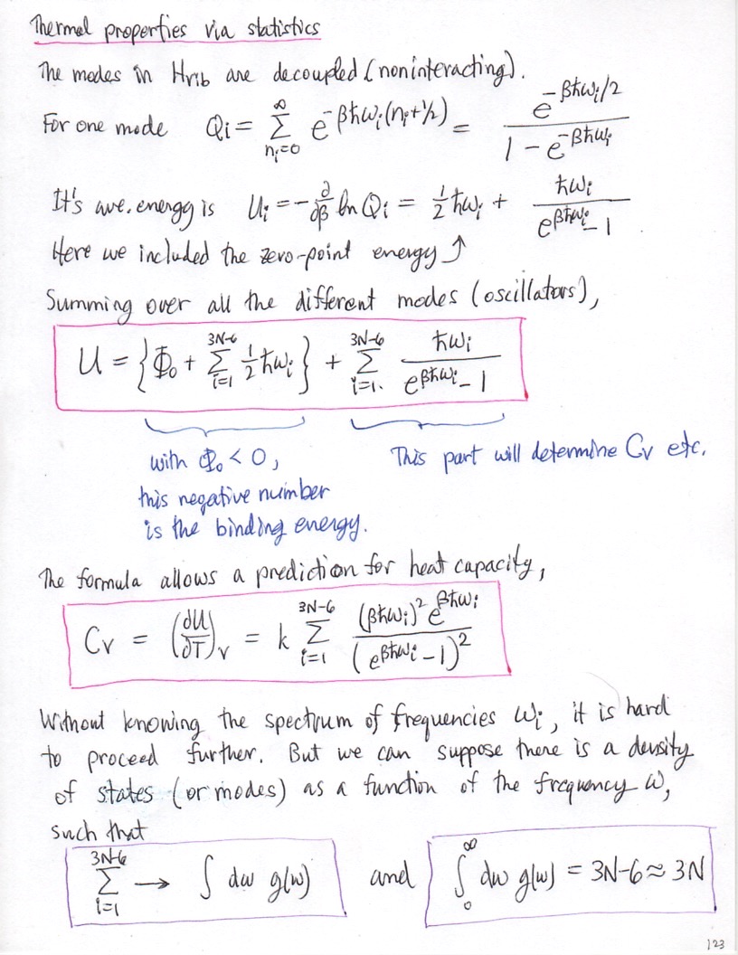Statistical Mechanics, KSU Physics