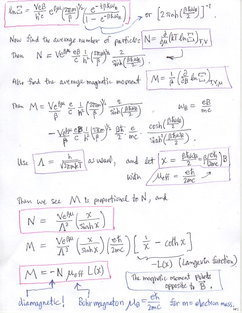 Statistical Mechanics, KSU Physics