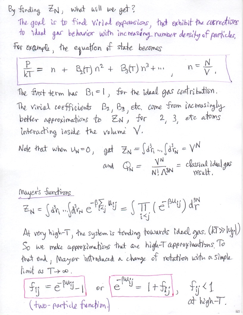 Statistical Mechanics, KSU Physics