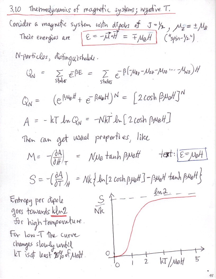 Statistical Mechanics, KSU Physics