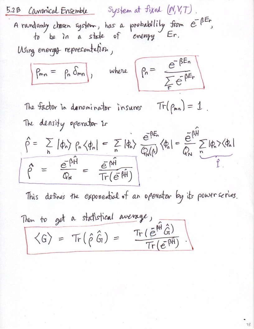 Statistical Mechanics, KSU Physics