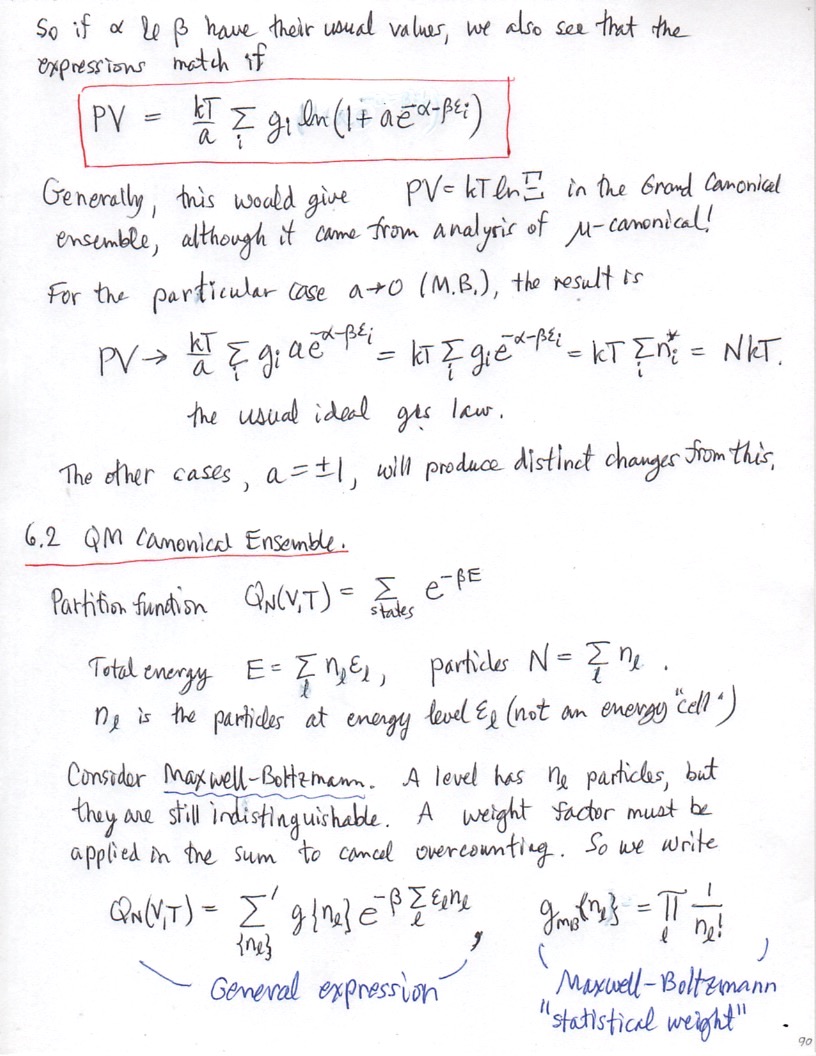 Statistical Mechanics, KSU Physics
