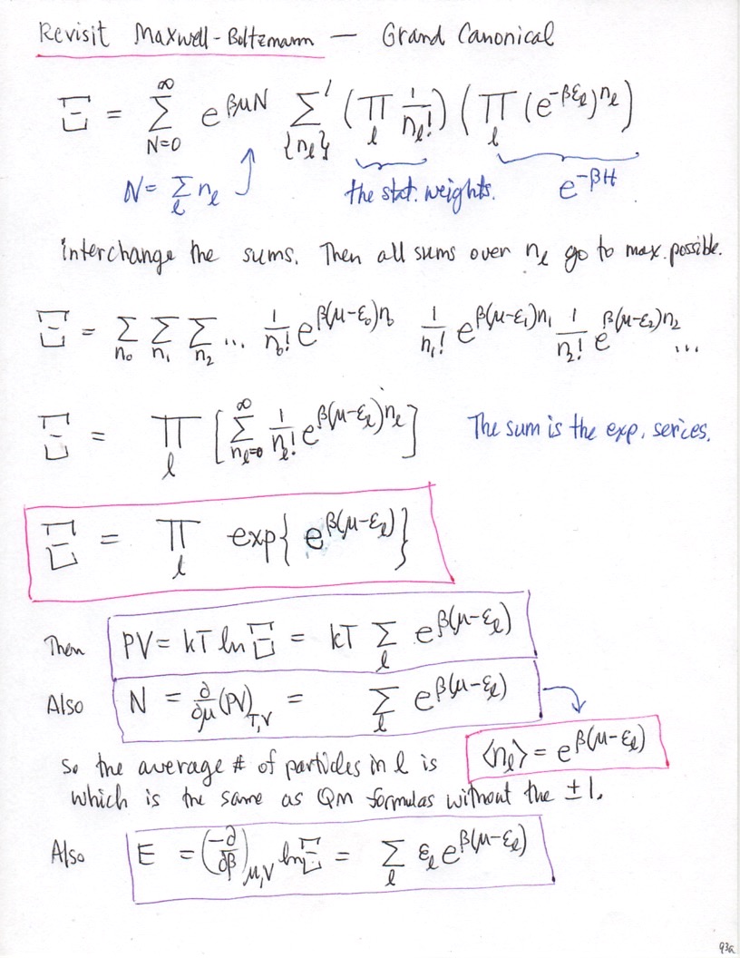 Statistical Mechanics, KSU Physics