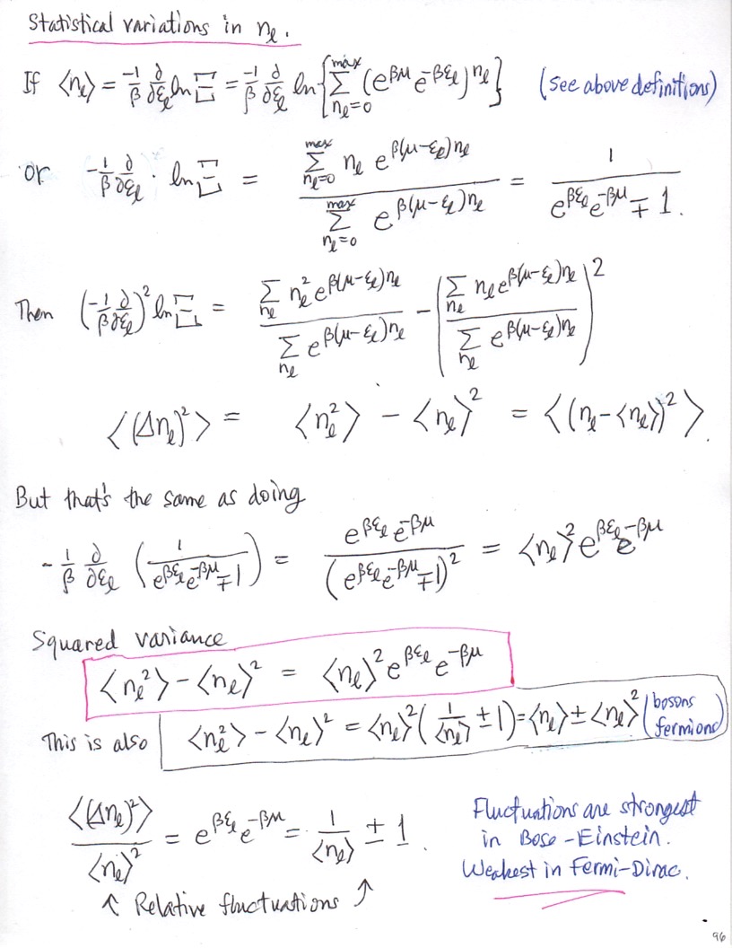 Statistical Mechanics, KSU Physics