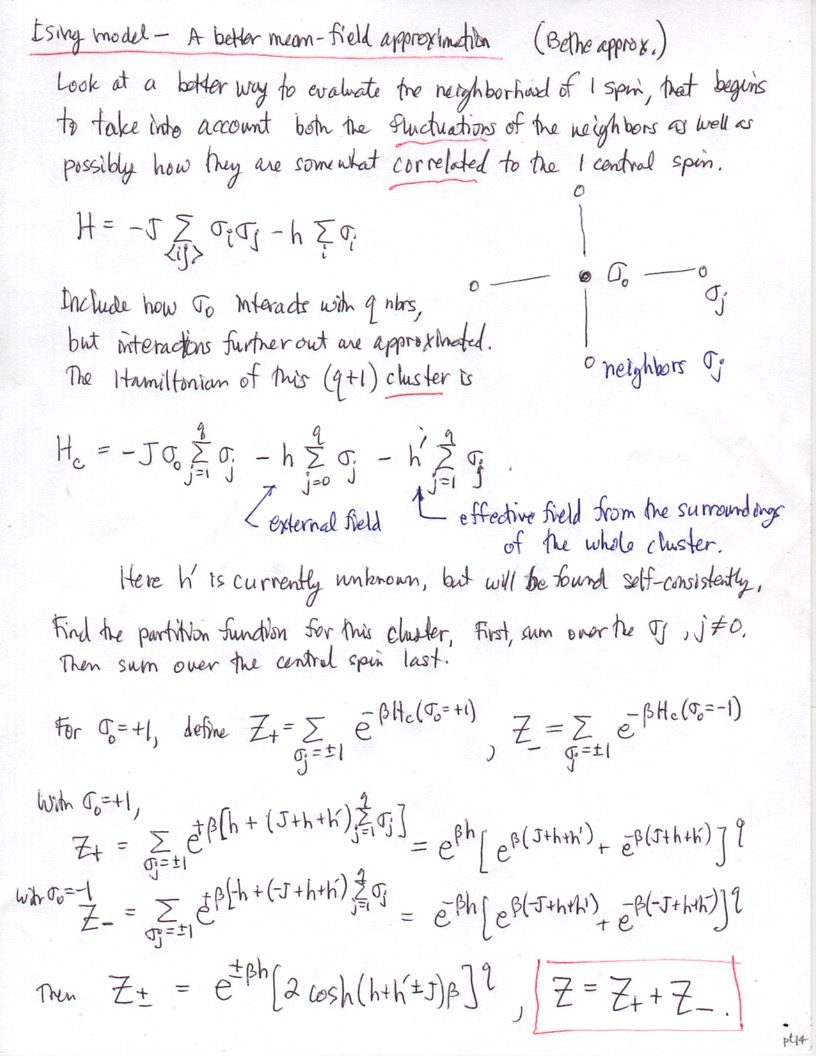 Statistical Mechanics, KSU Physics
