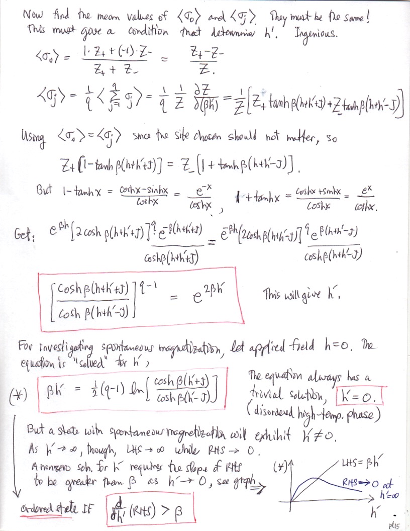 Statistical Mechanics, KSU Physics