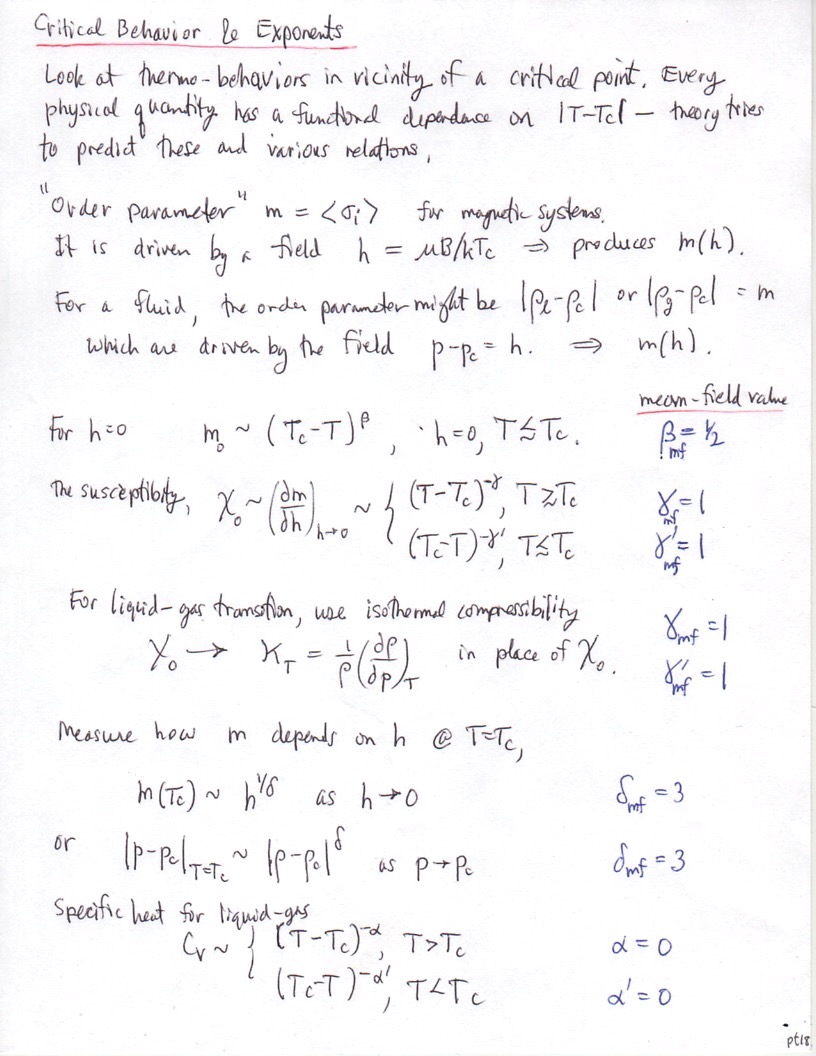 Statistical Mechanics, KSU Physics