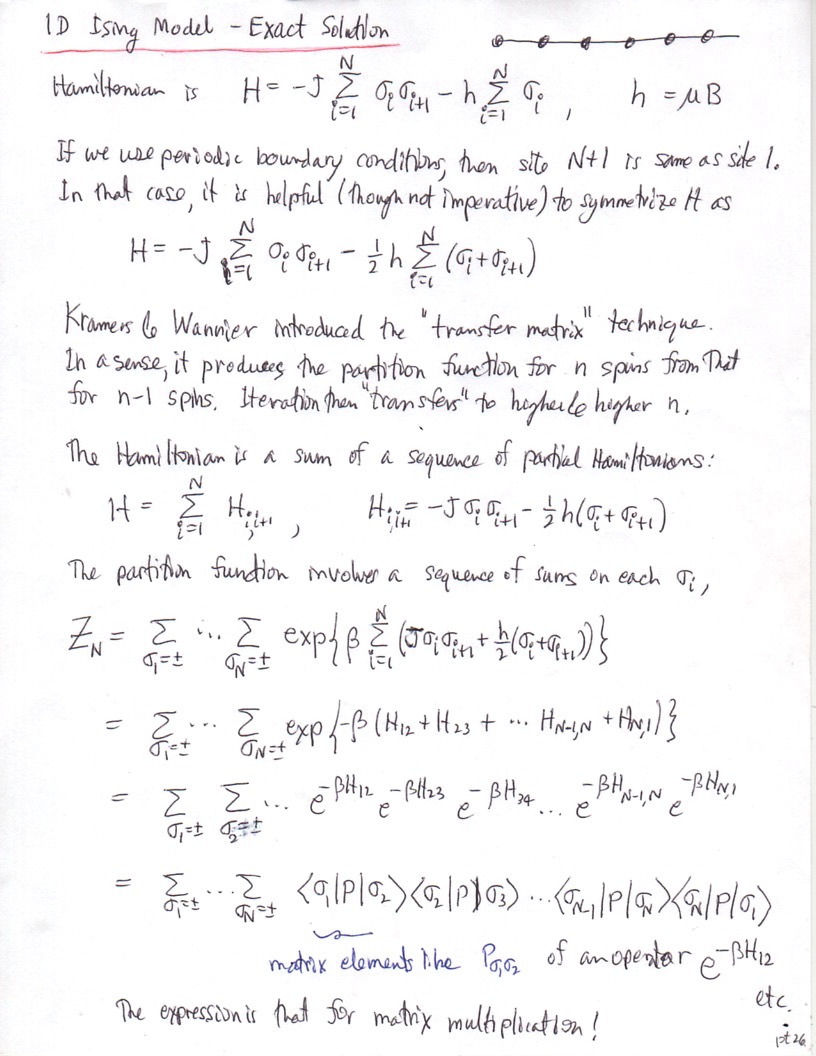 Statistical Mechanics, KSU Physics