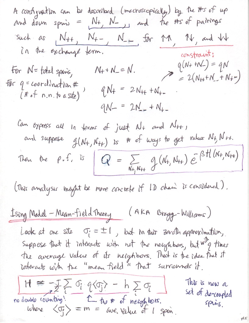 Statistical Mechanics, KSU Physics