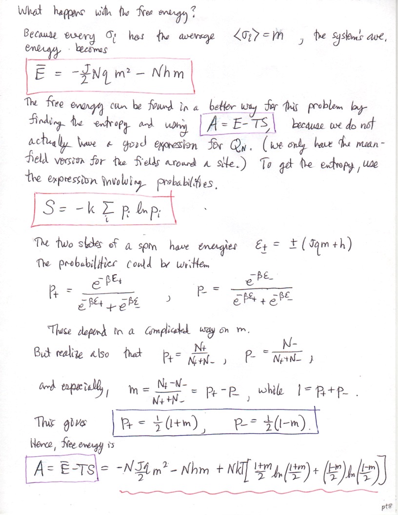 Statistical Mechanics, KSU Physics