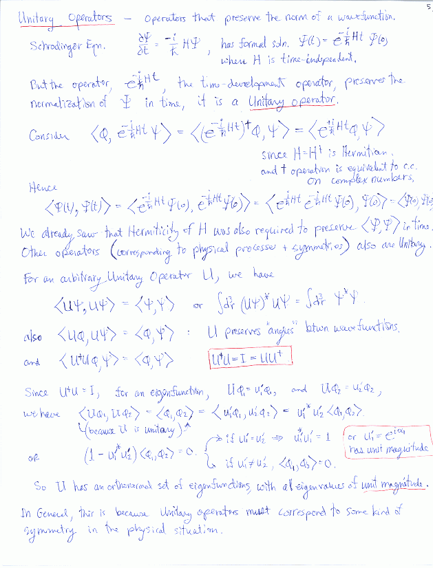 Quantum Mechanics-I, KSU Physics